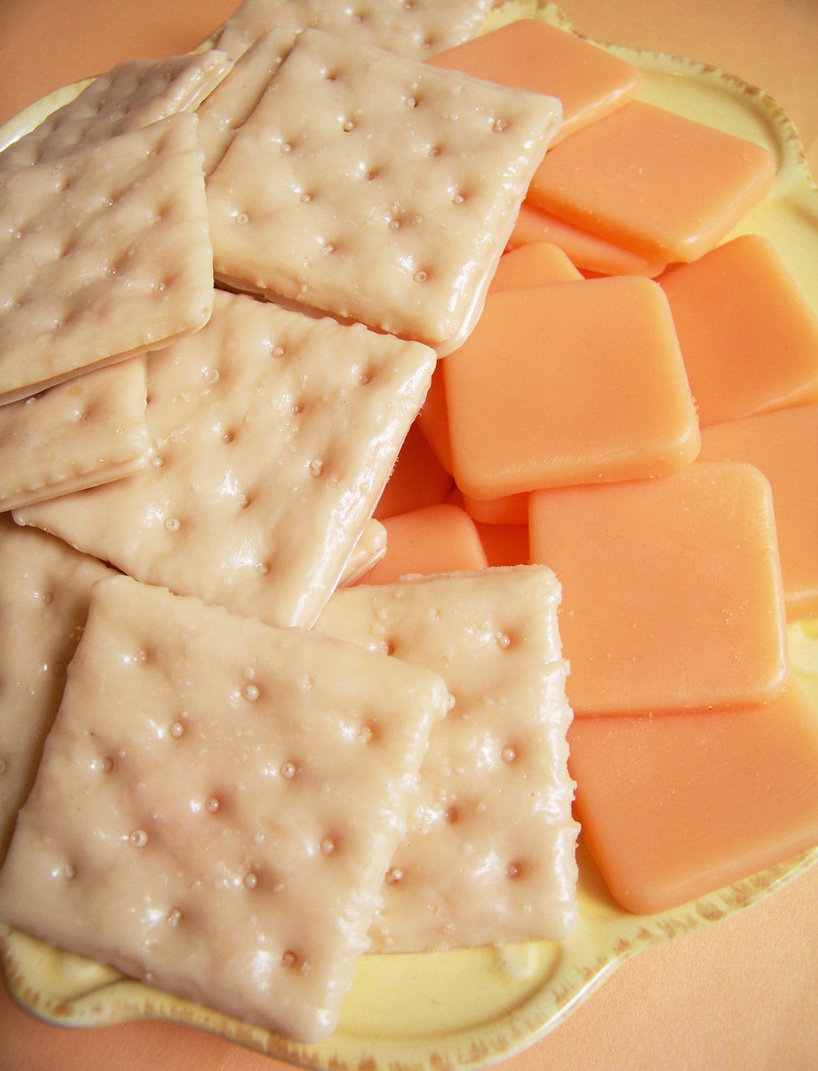 Crackers With Cheese Soap Set Cheese Soap Cracker Soap - Etsy