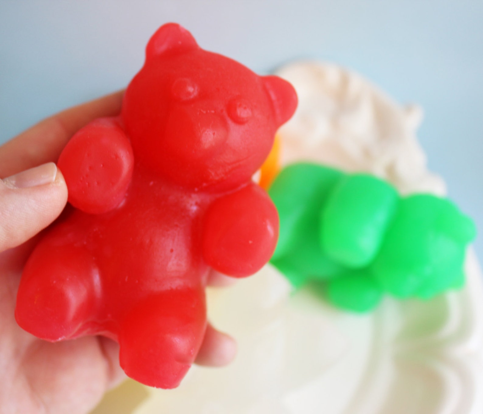 Bear Gummy Soap Gummi Bear Soap Candy Soap Food Soap Soap - Etsy