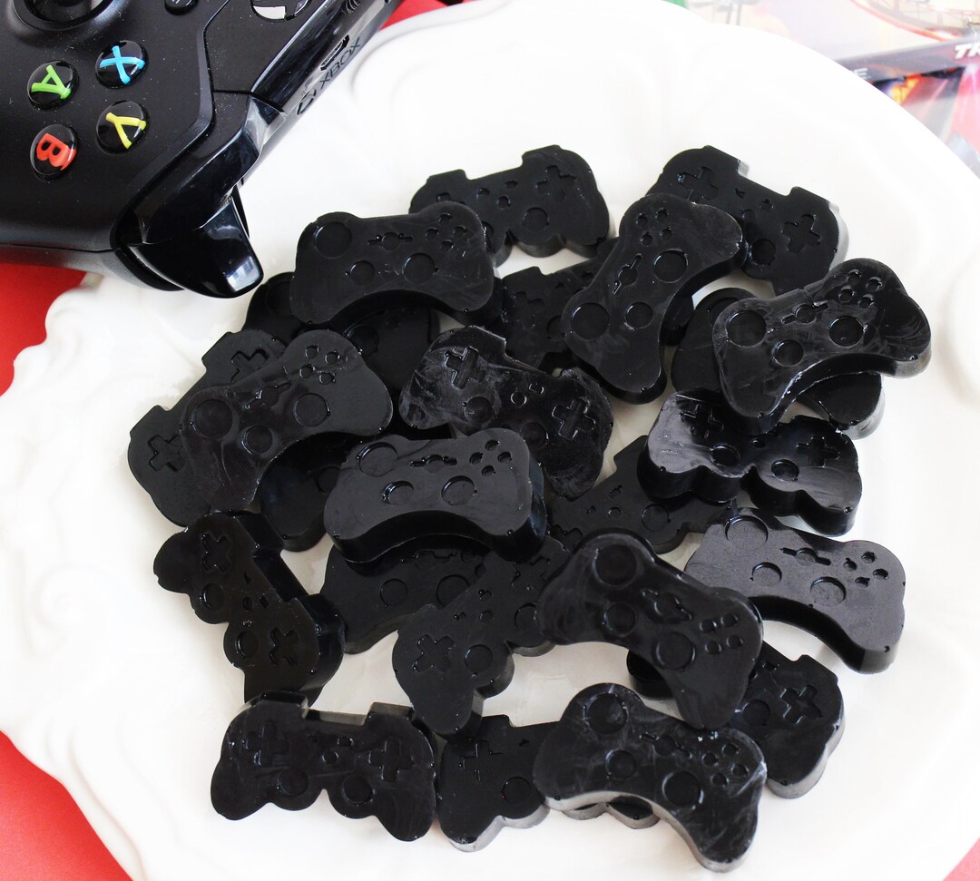 Video Game Controller Soap Set: Black Cherry Scented, Vegan Friendly - Etsy