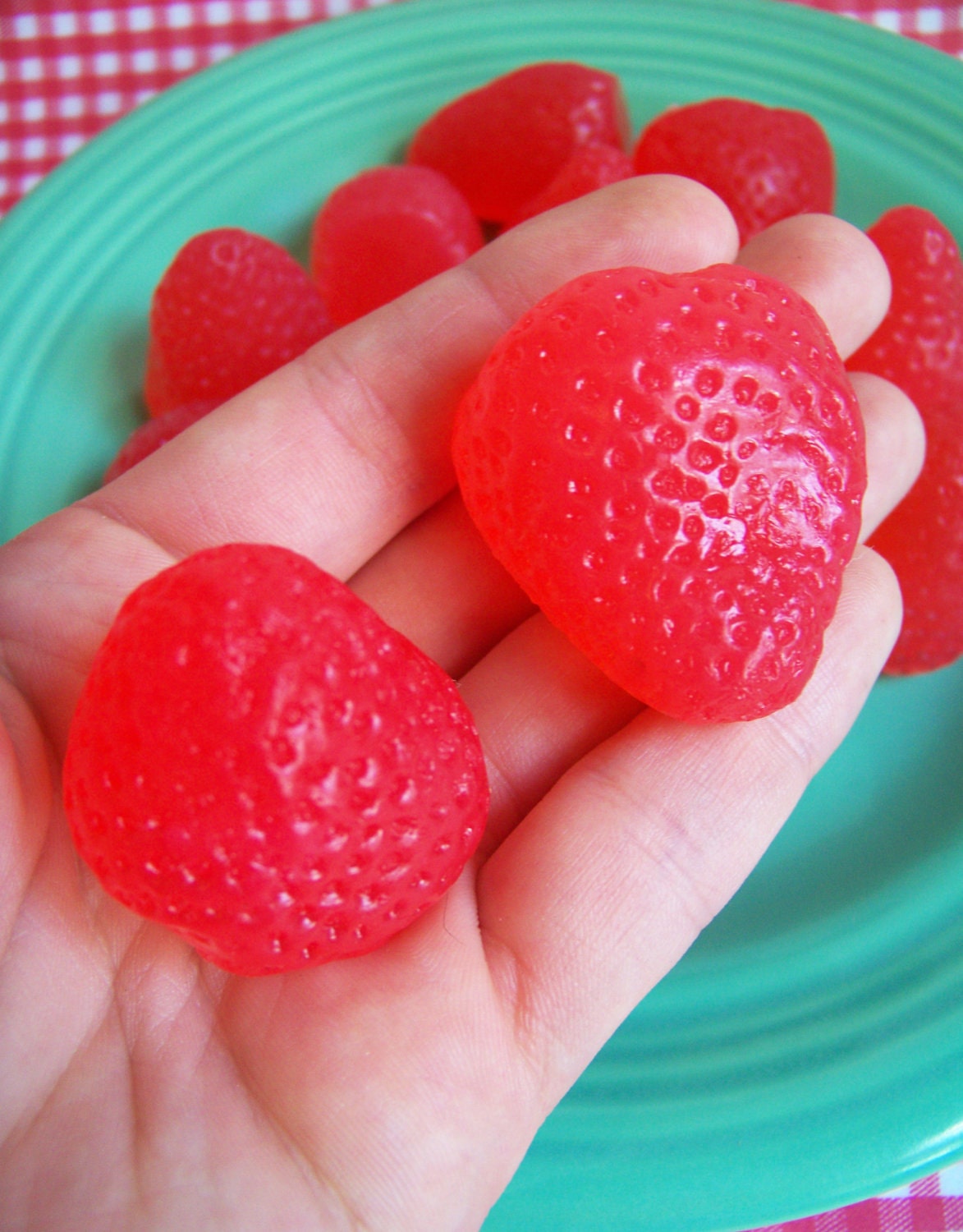 Strawberry Soap Set Fruit Soap Realistic Food Soap Soap - Etsy