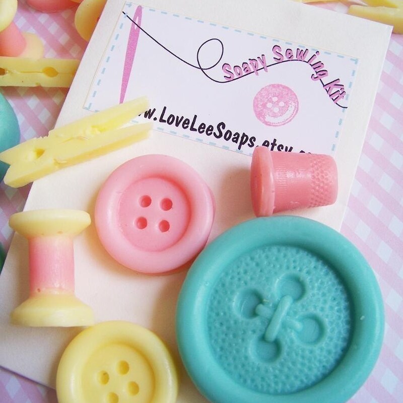 Button Soap - Etsy