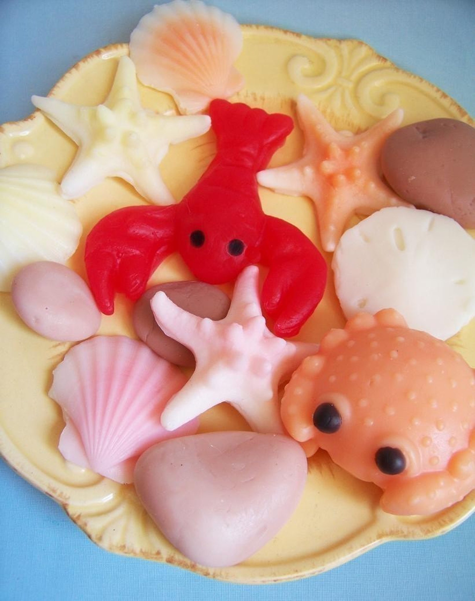 Beach Soap Fun in the Sun Set Sea Shell Soap Crab Soap | Etsy