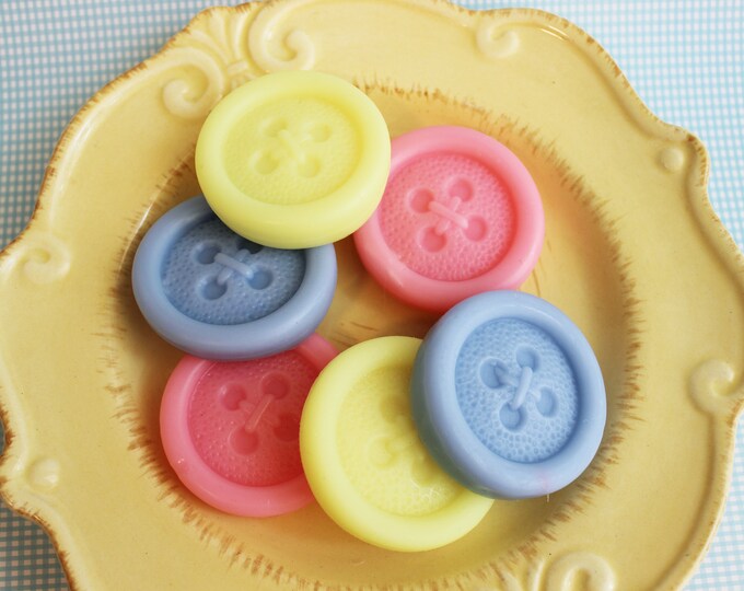 Button Soap Set Cute as a Button Soap Baby Shower Favors - Etsy