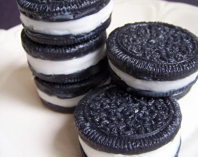 Cookie Soap Creme Filled - Soap, Chocolate Cookie, Candy Soap, Sweet ...