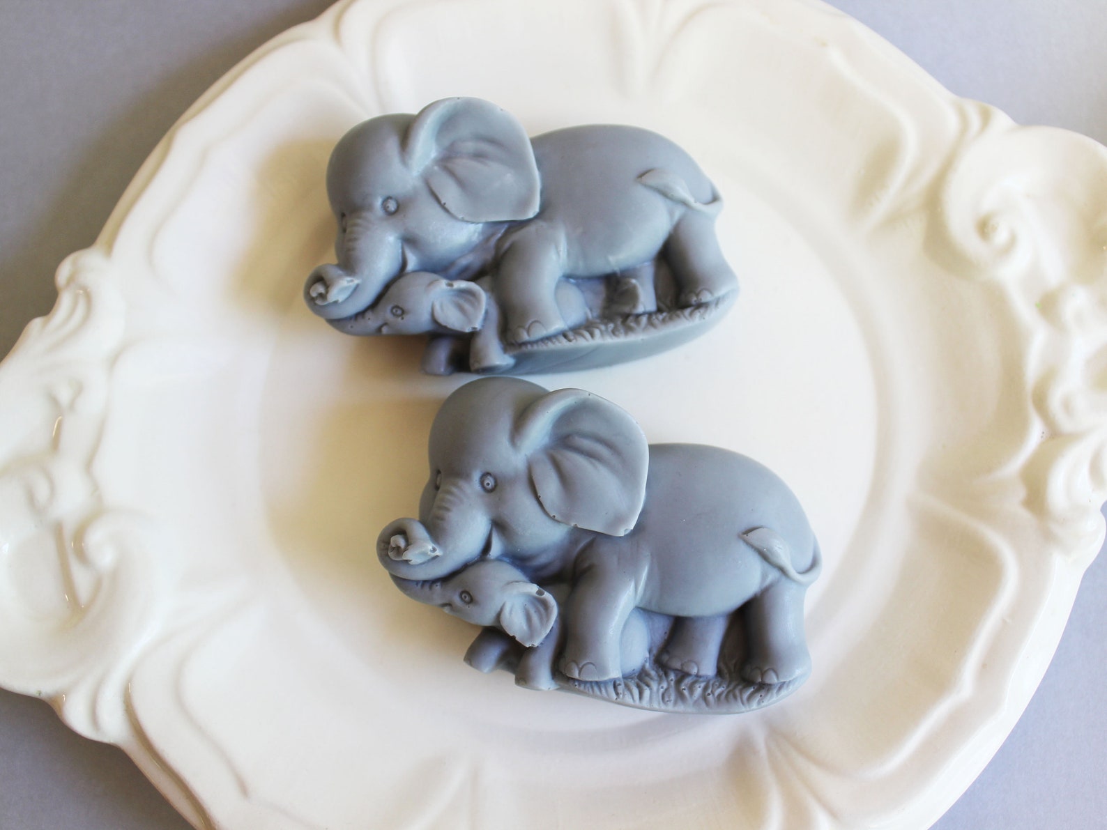 Elephant Soap Soap Favors Baby Shower Lavender Soap - Etsy