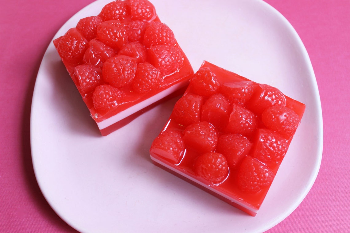 Soap Bar Raspberry Blitz Raspberry Soap Gift for Her Best | Etsy