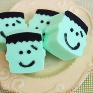 Halloween Soap Frankenstein Soap, Halloween Favors, Fall Soap, Scary ...