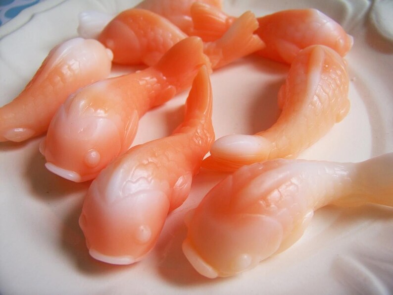 Koi Fish Soap Set Japanese Koi Fish Soap Goldfish Soap - Etsy