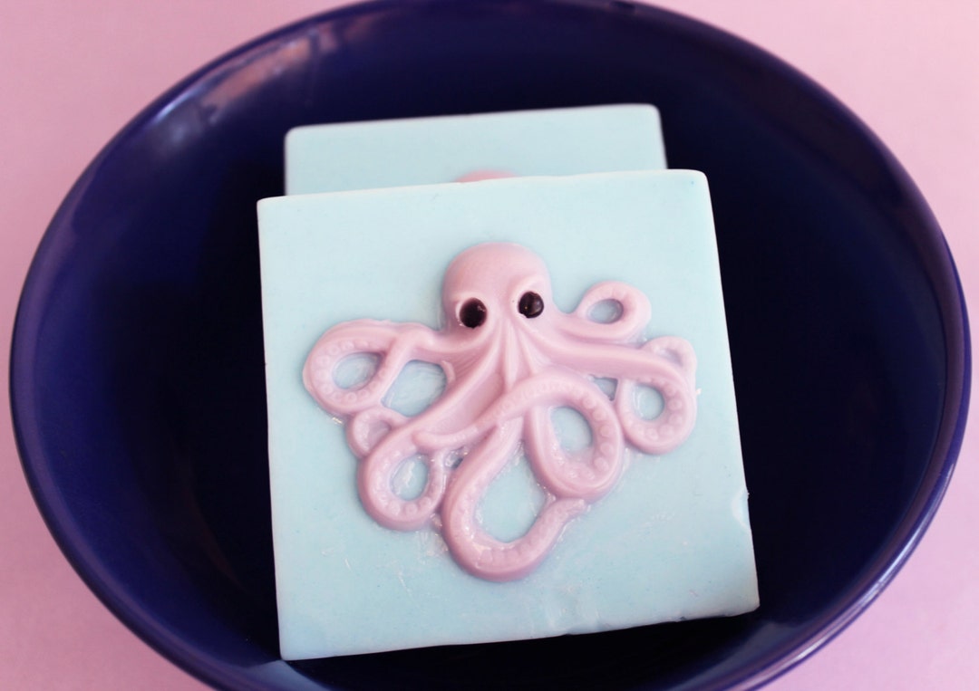 Octopus Soap Bar - Beach Soap, Nautical Soap, Ocean Breeze Soap ...