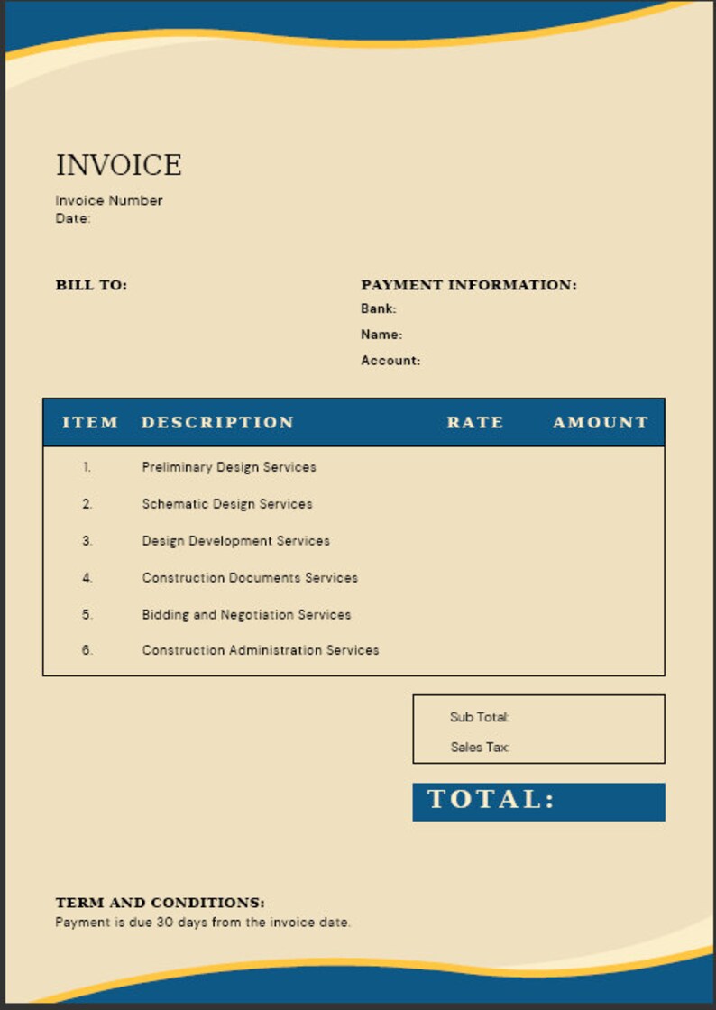 PRINTABLES INFOGRAPHICS & INVOICES - Etsy