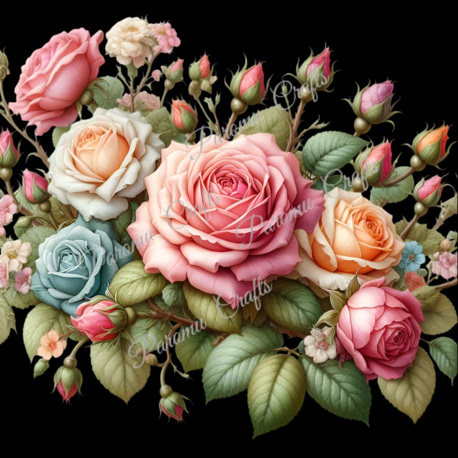 12 Pngs Rose Vine Clipart Transparent Background Roses Corner Vine Rose ...