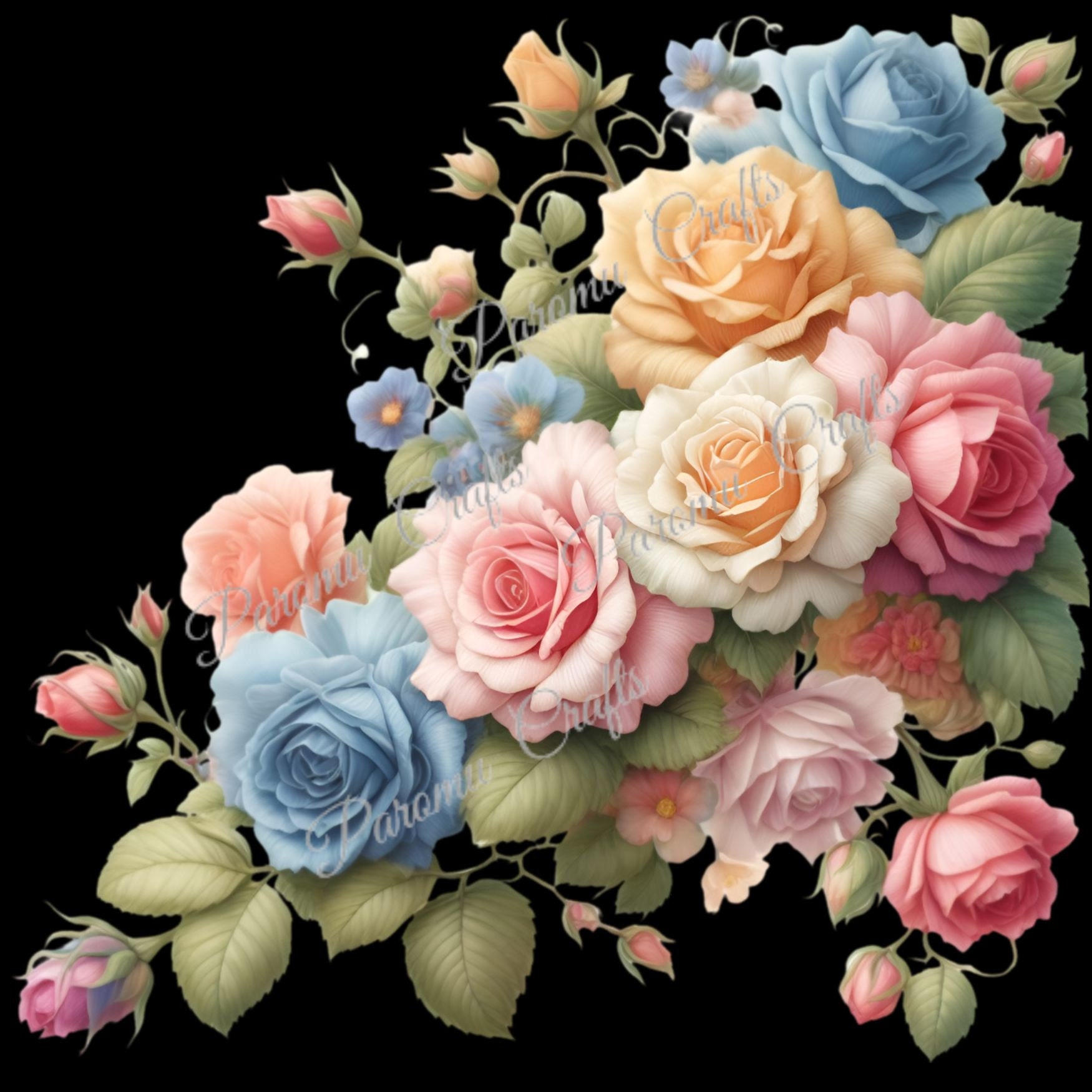 12 Pngs Rose Vine Clipart Transparent Background Roses Corner Vine Rose ...