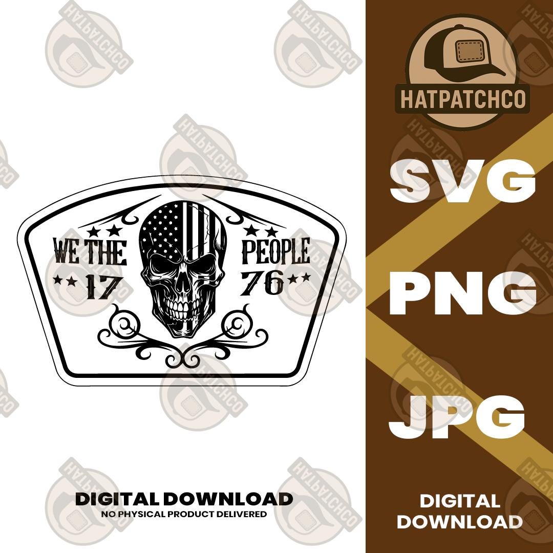 We the People 1776 - SVG - PNG - Vector File - Digital Download - Etsy