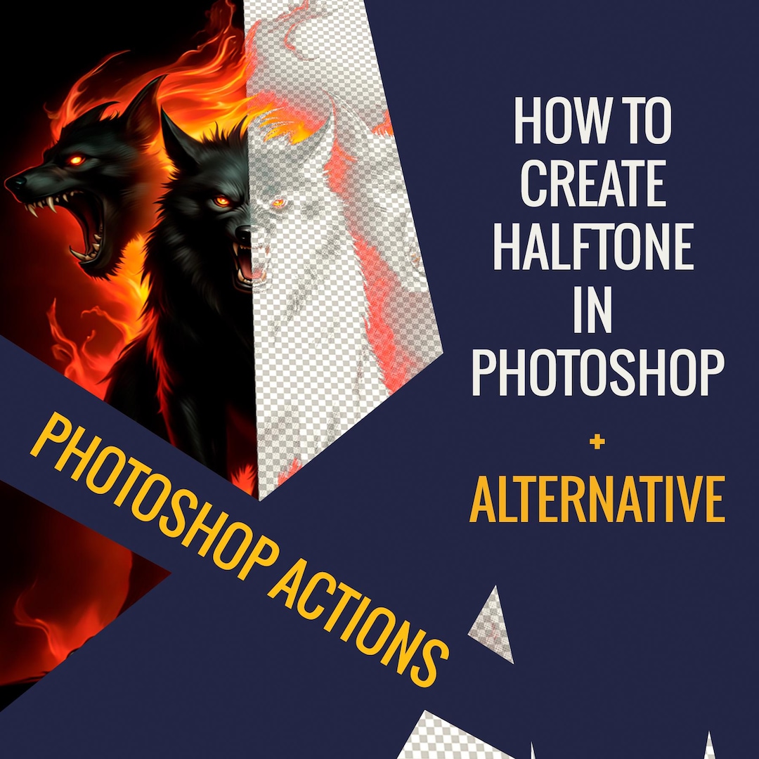 Halftone DTF Photoshop Action | 25, 30, 35 LPI Actions + Beginner Guide ...