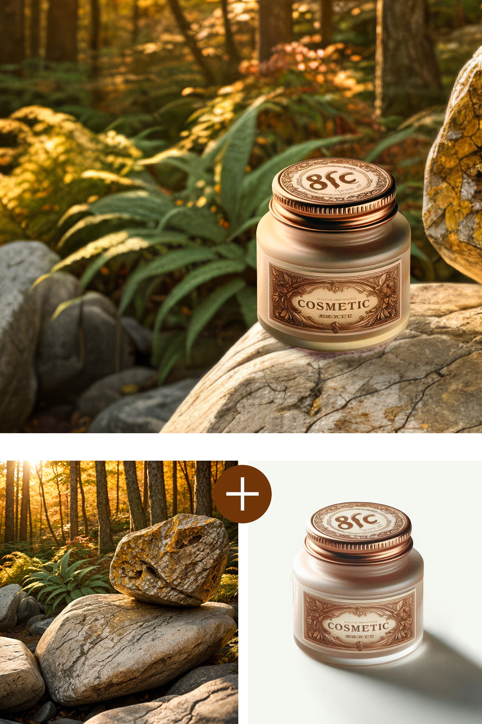 28 Forest Close-up Backgrounds for Product Photography, Digital Nature ...
