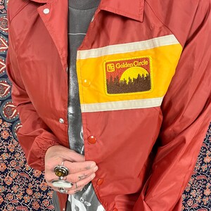 Vintage 1970’s/80’s Swingster Golden Circle Windbreaker Jacket Mens or Women’s Xsmall/small - Etsy