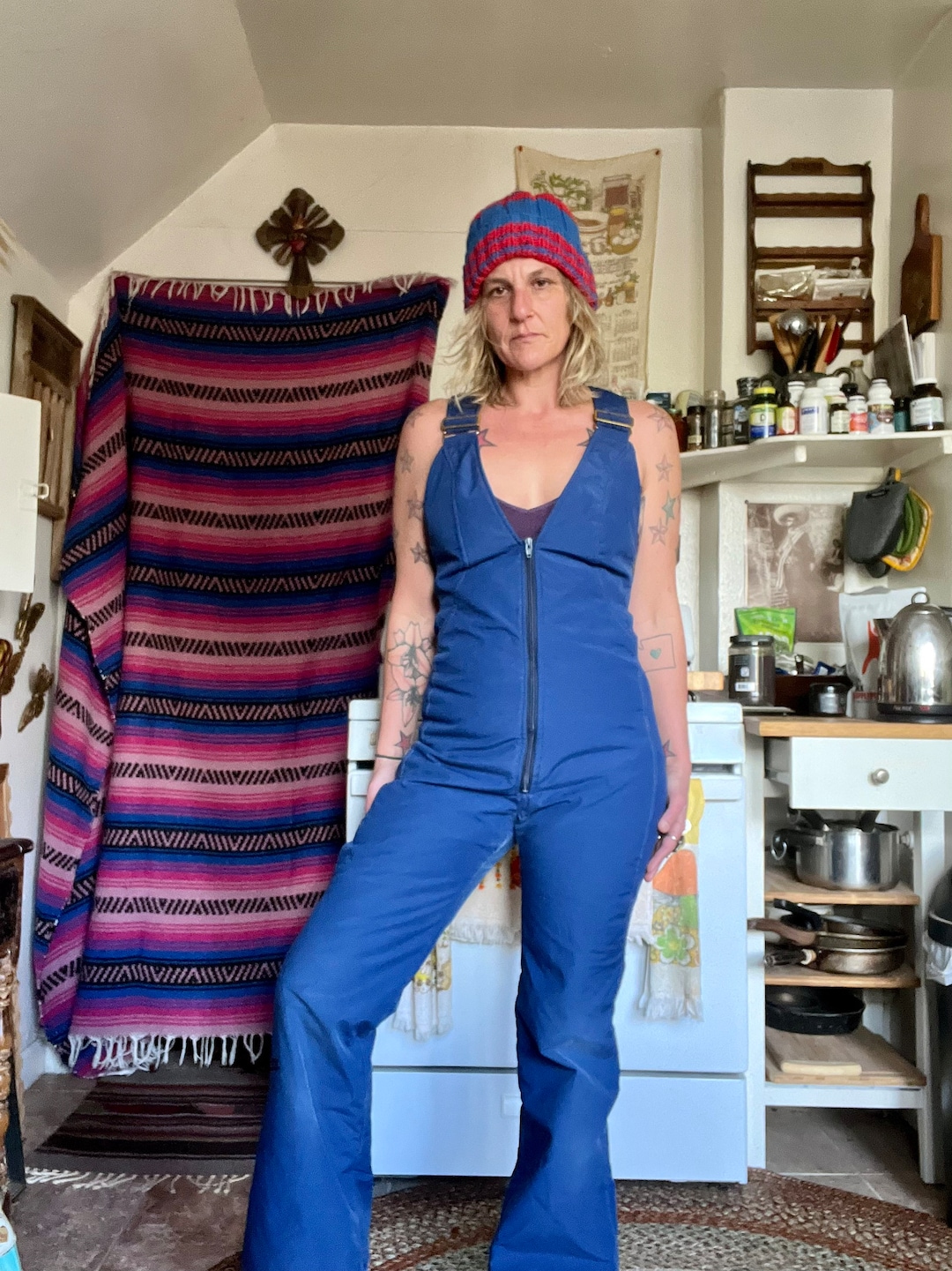 Awesome Breezin Womens Vintage 1970s/80s Gore Tex Ski Suit Jumpsuit/ski ...