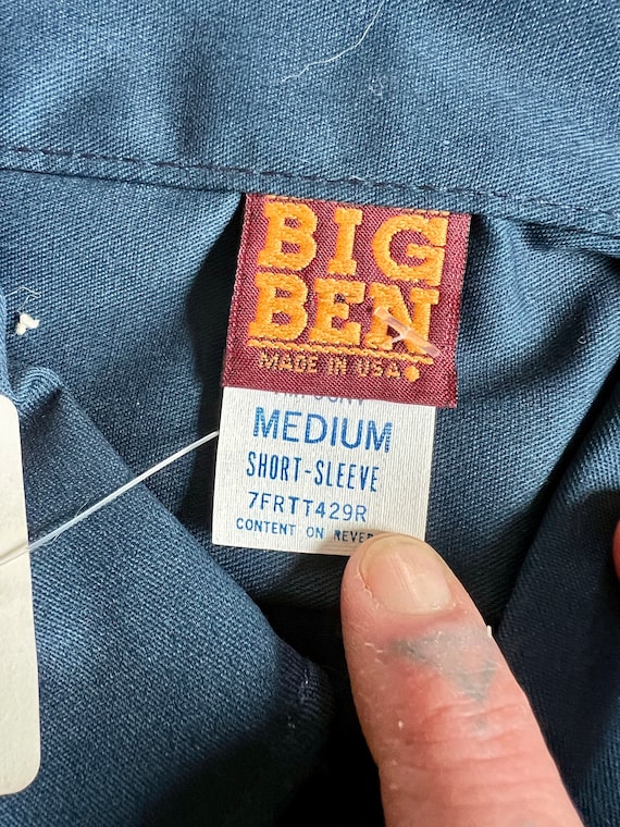 Big Ben vintage deadstock rockabilly 1980’s navy blue… - Gem