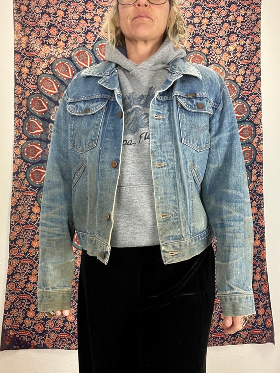 1970’s vintage unisex Maverick Blue Bell denim jean j… - Gem