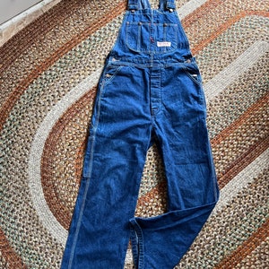 Rad 1980s Vintage Big Mac Jcpenny Indigo Denim Overalls - Etsy