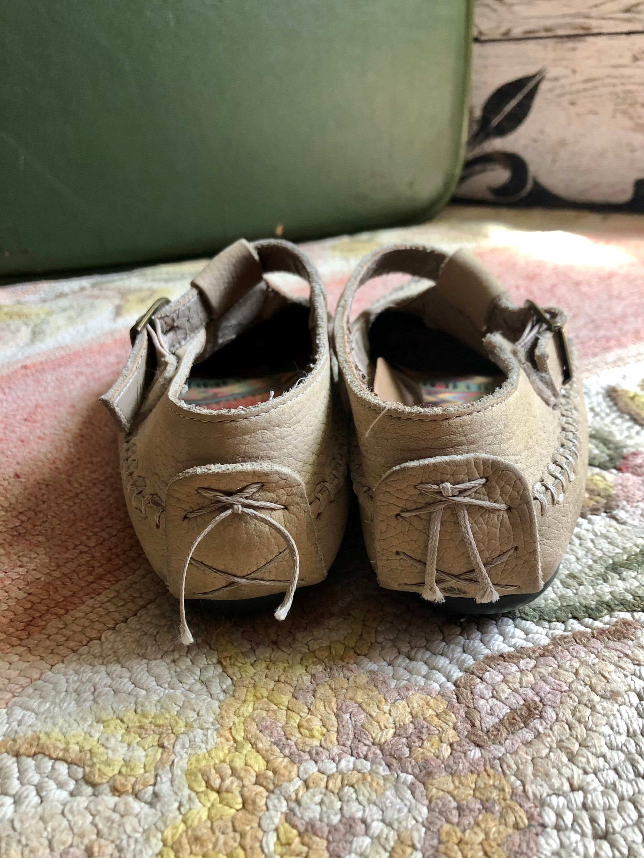 Cute Vintage 1980s Leather Hush Puppies Womens Size 5.5 | Etsy