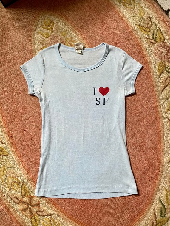 Rad 1970’s/80s vintage I love San Francisco T-shirt w… - Gem