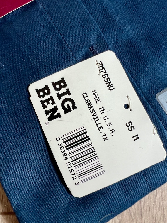 Big Ben vintage deadstock rockabilly 1980’s navy blue… - Gem