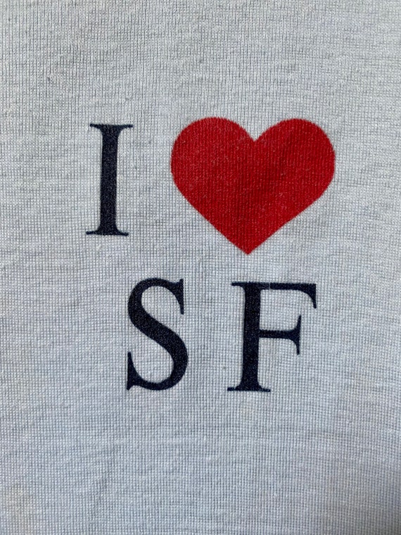 Rad 1970’s/80s vintage I love San Francisco T-shirt w… - Gem
