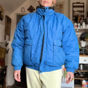 1980s Vintage Hooded Puffer Ski/snow/winter Jacket Gender - Etsy