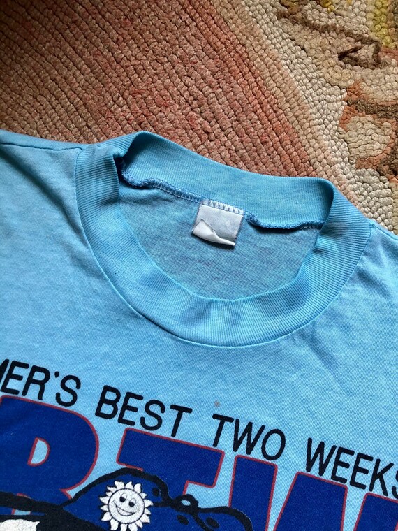 Amazing 1970’s paper thin vintage snoopy altered tank… - Gem