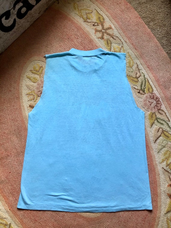 Amazing 1970’s paper thin vintage snoopy altered tank… - Gem