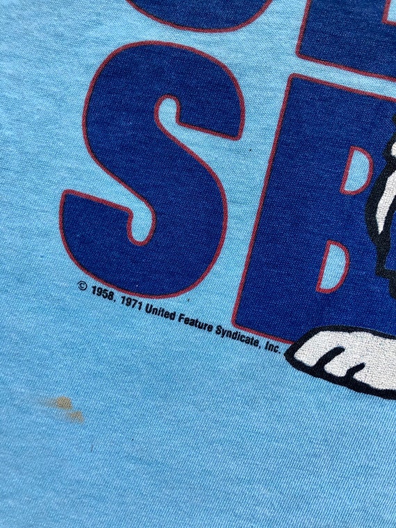 Amazing 1970’s paper thin vintage snoopy altered tank… - Gem