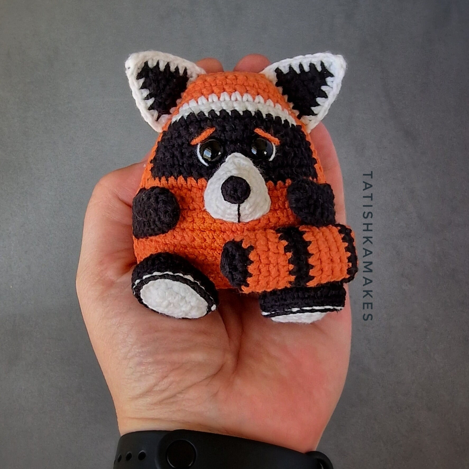 Red Panda Crochet Pattern, Red Panda Amigurumi - Etsy