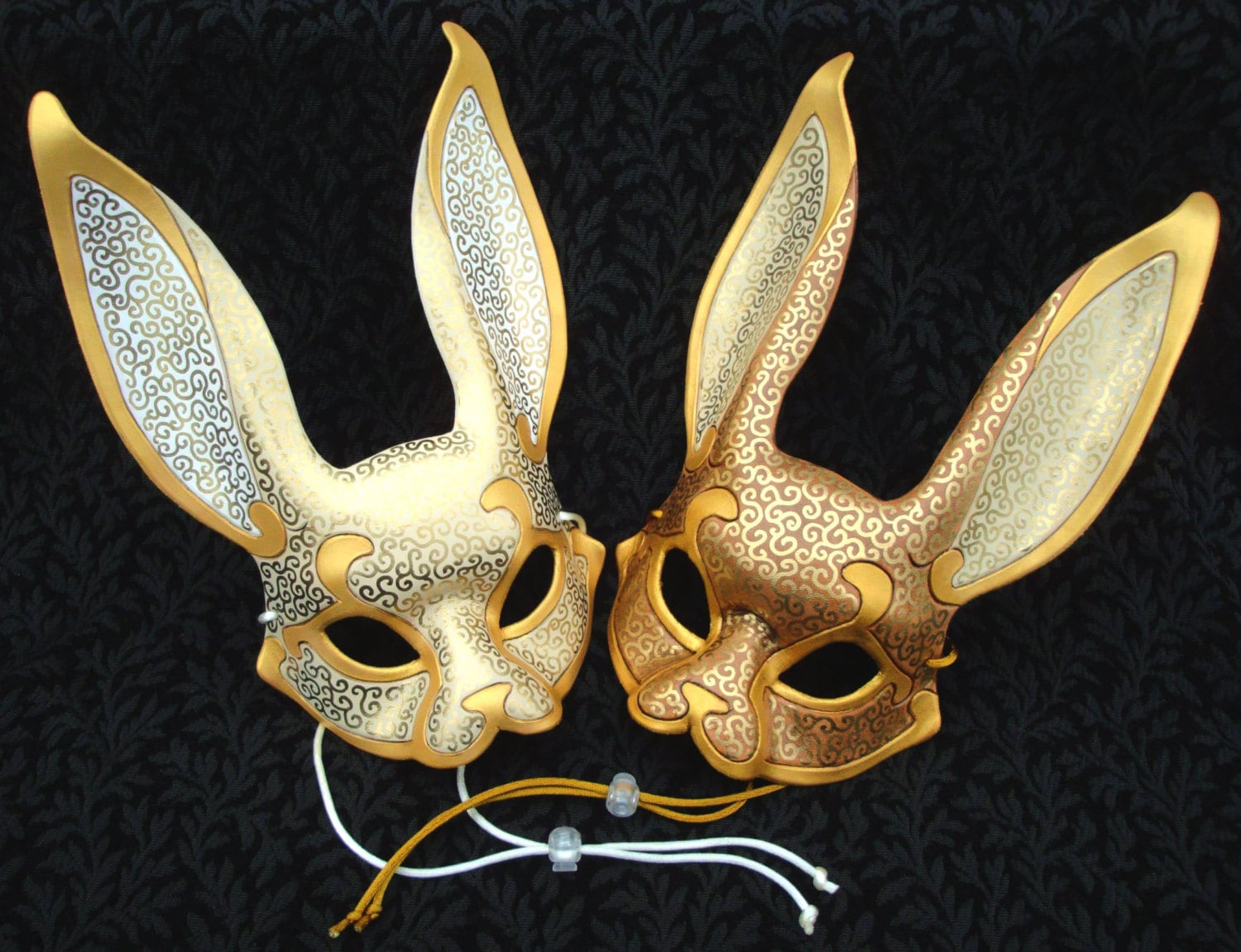Leather Mask MADE TO ORDER Venetian Rabbit Mask... Masquerade - Etsy