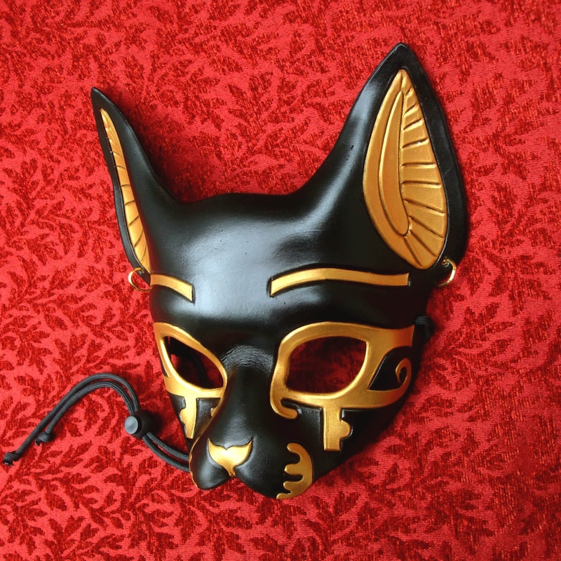 Bastet Mask - Etsy UK