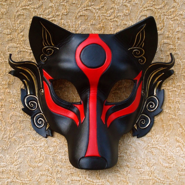 Okami Mask - Etsy