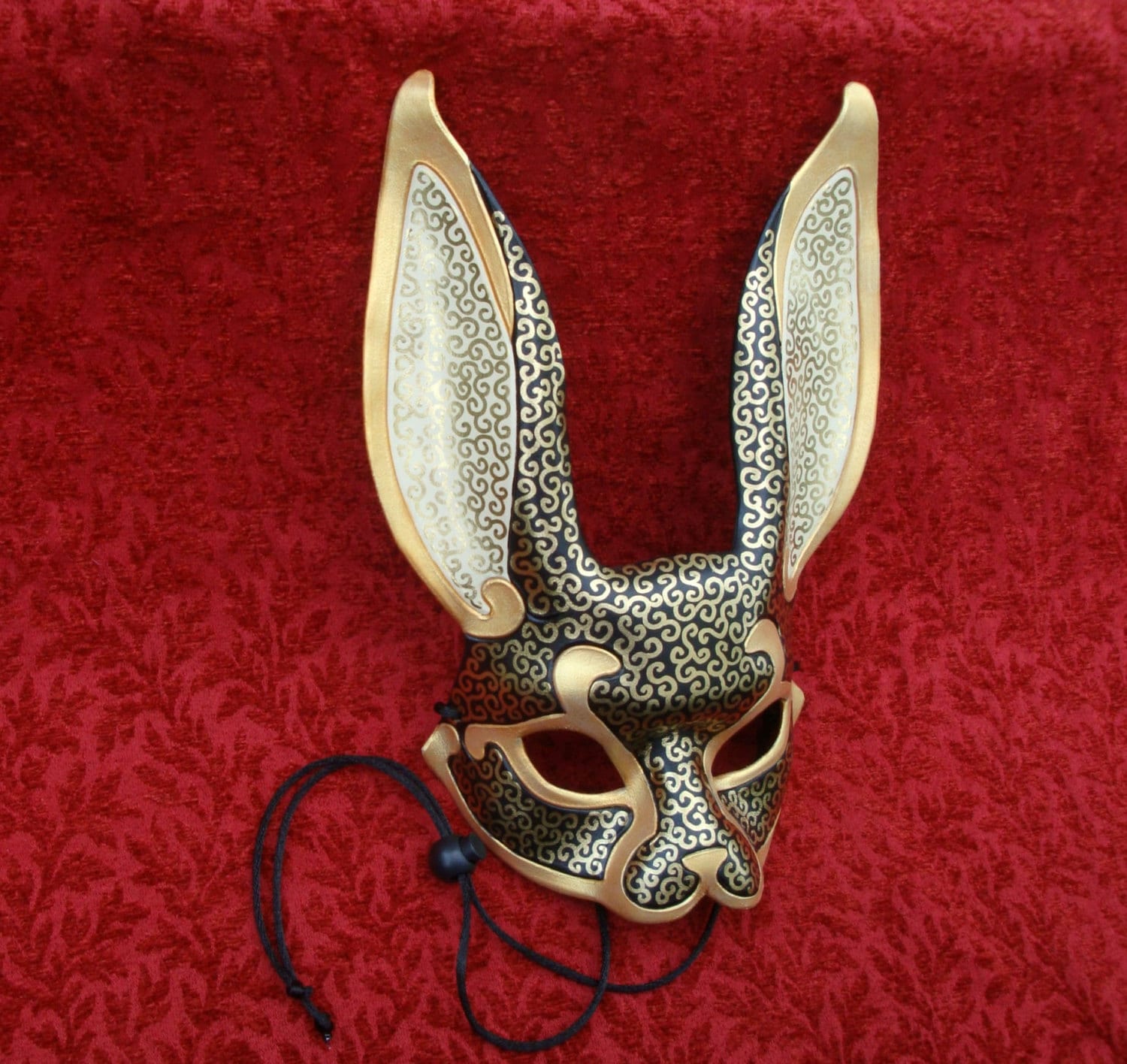 Leather Mask MADE TO ORDER Venetian Rabbit Mask... Masquerade - Etsy