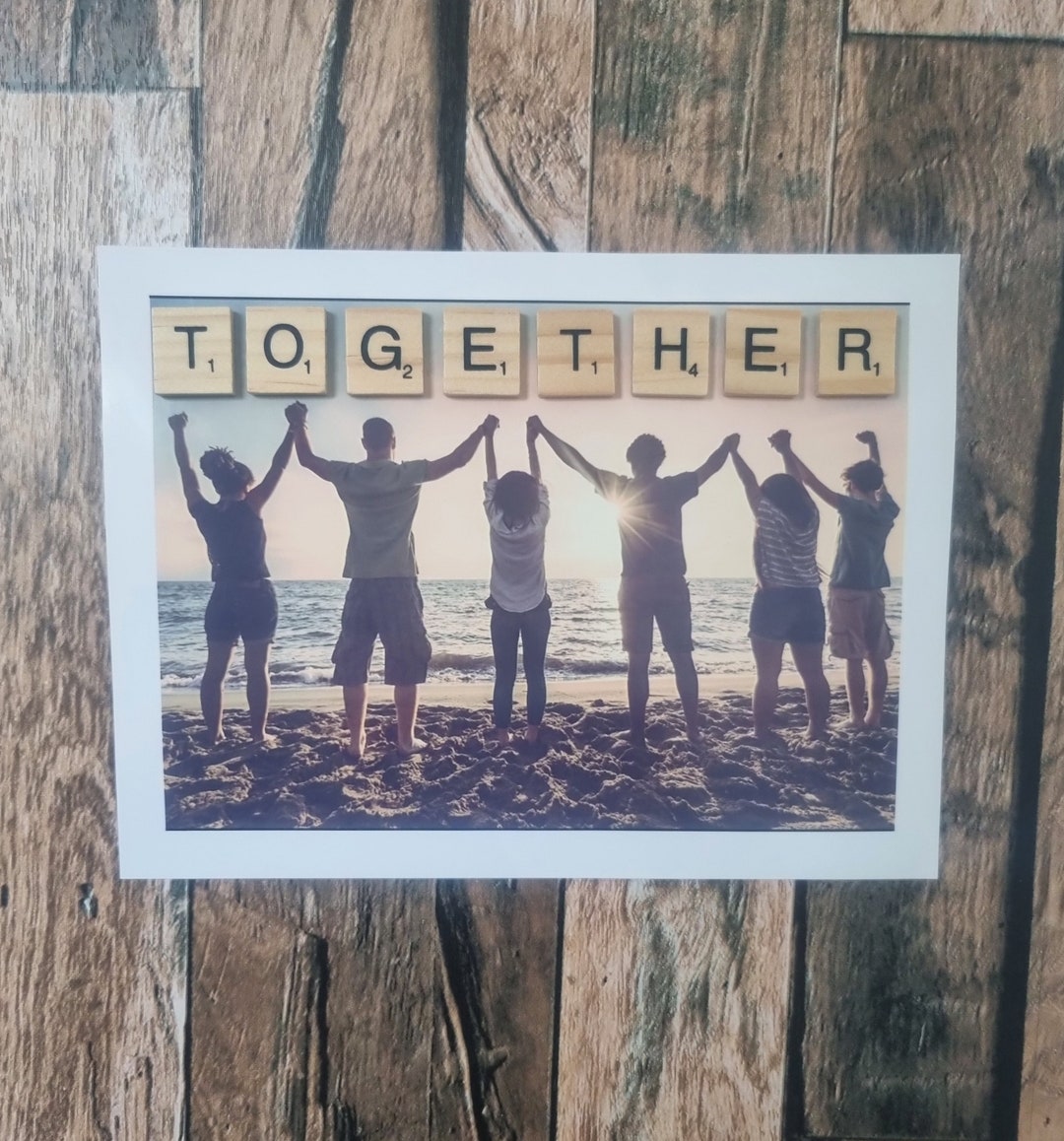Scrabble Together Photo - Etsy