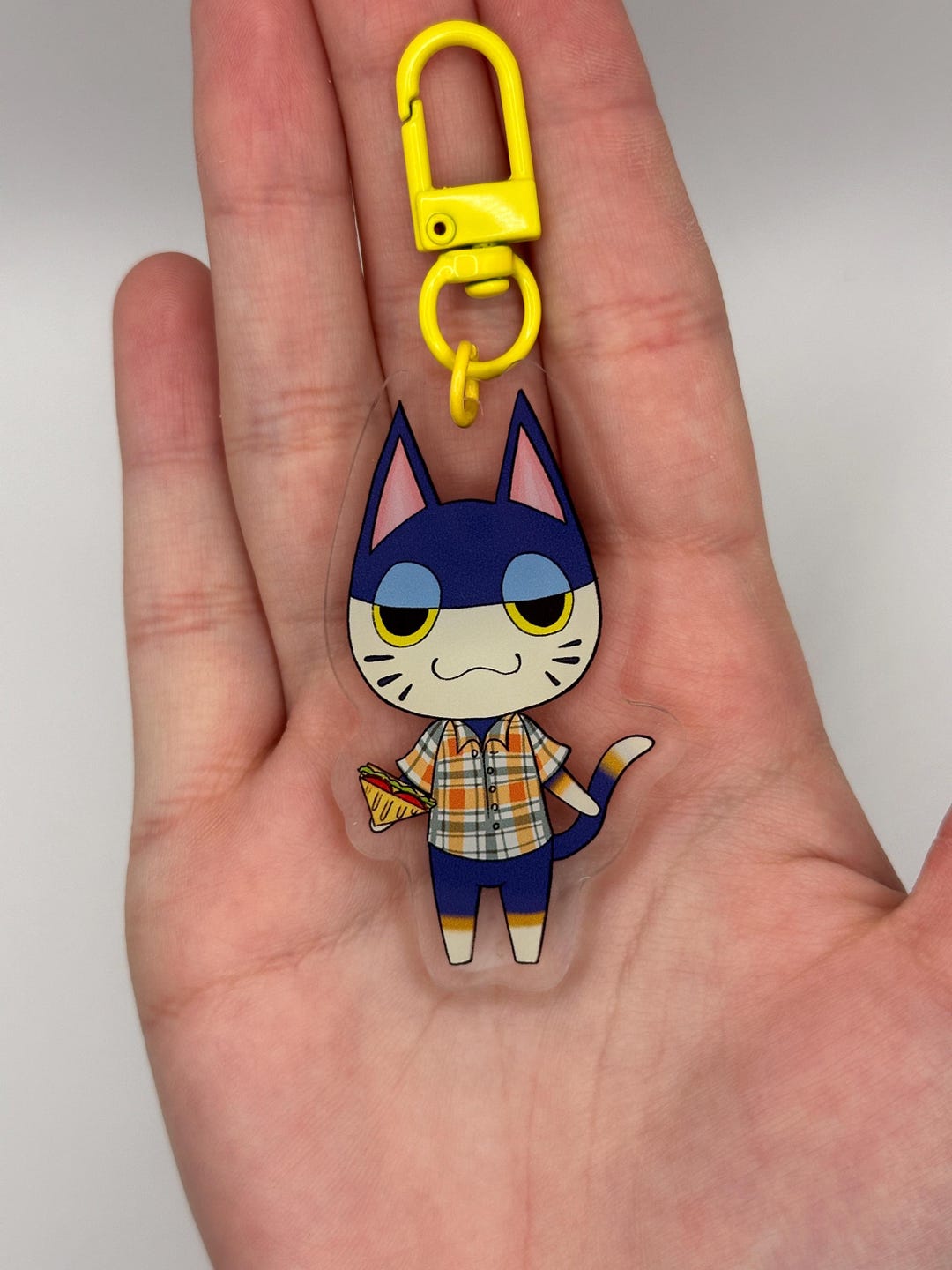 Punchy ACNH Villager Keychain - Etsy
