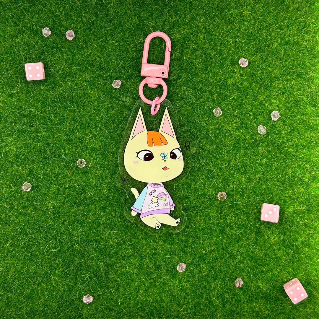 Merry ACNH Villager Keychain - Etsy