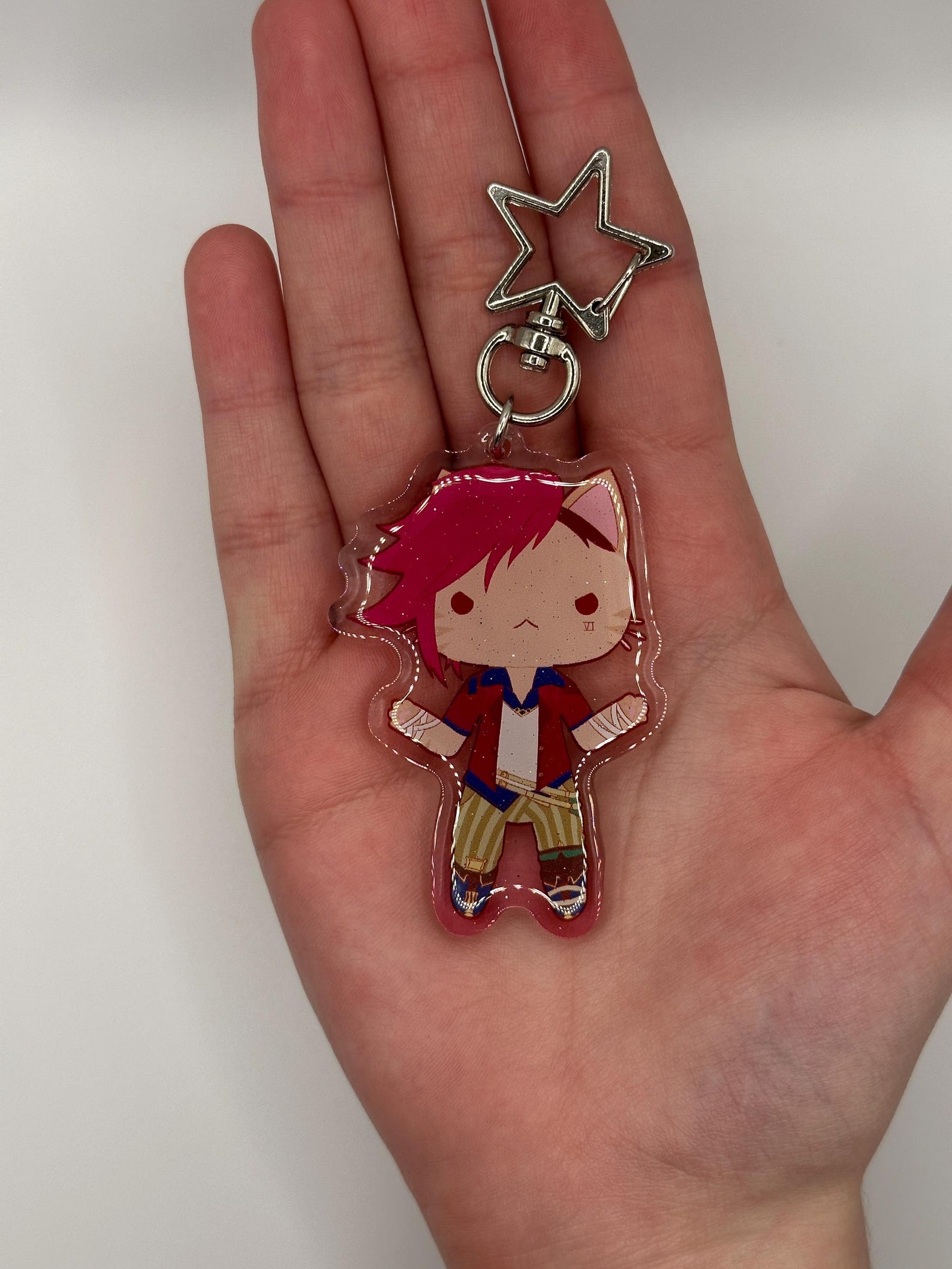 League of Legends, Arcane Inspired Vi Cat Keyring - Etsy