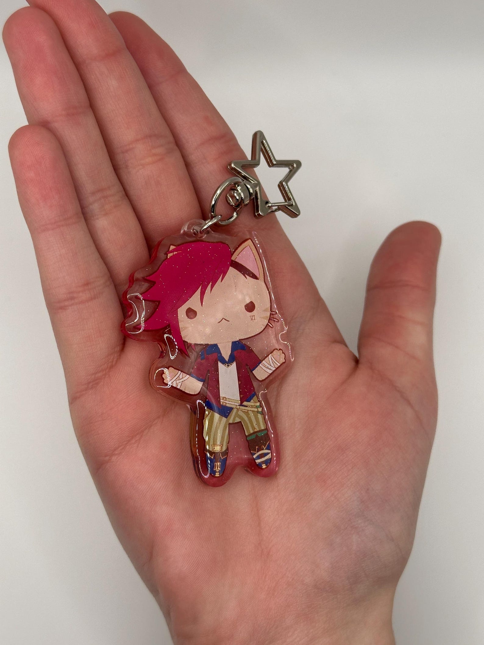 League of Legends, Arcane Inspired Vi Cat Keyring - Etsy