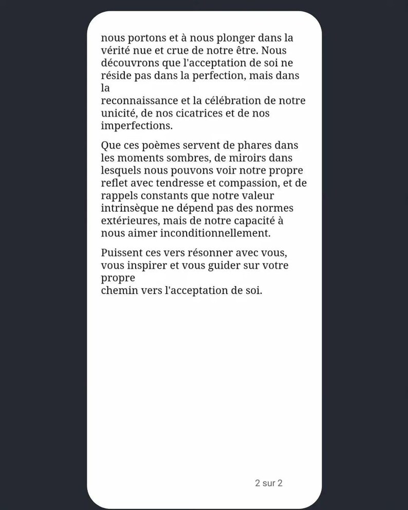 Poems About Self-acceptance - Etsy