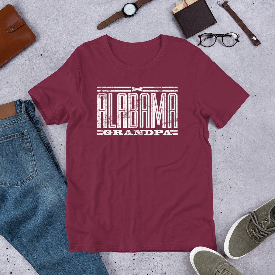 Alabama Grandpa Shirt for Father’s Day Gift for Grandpa Tshirt AL ...
