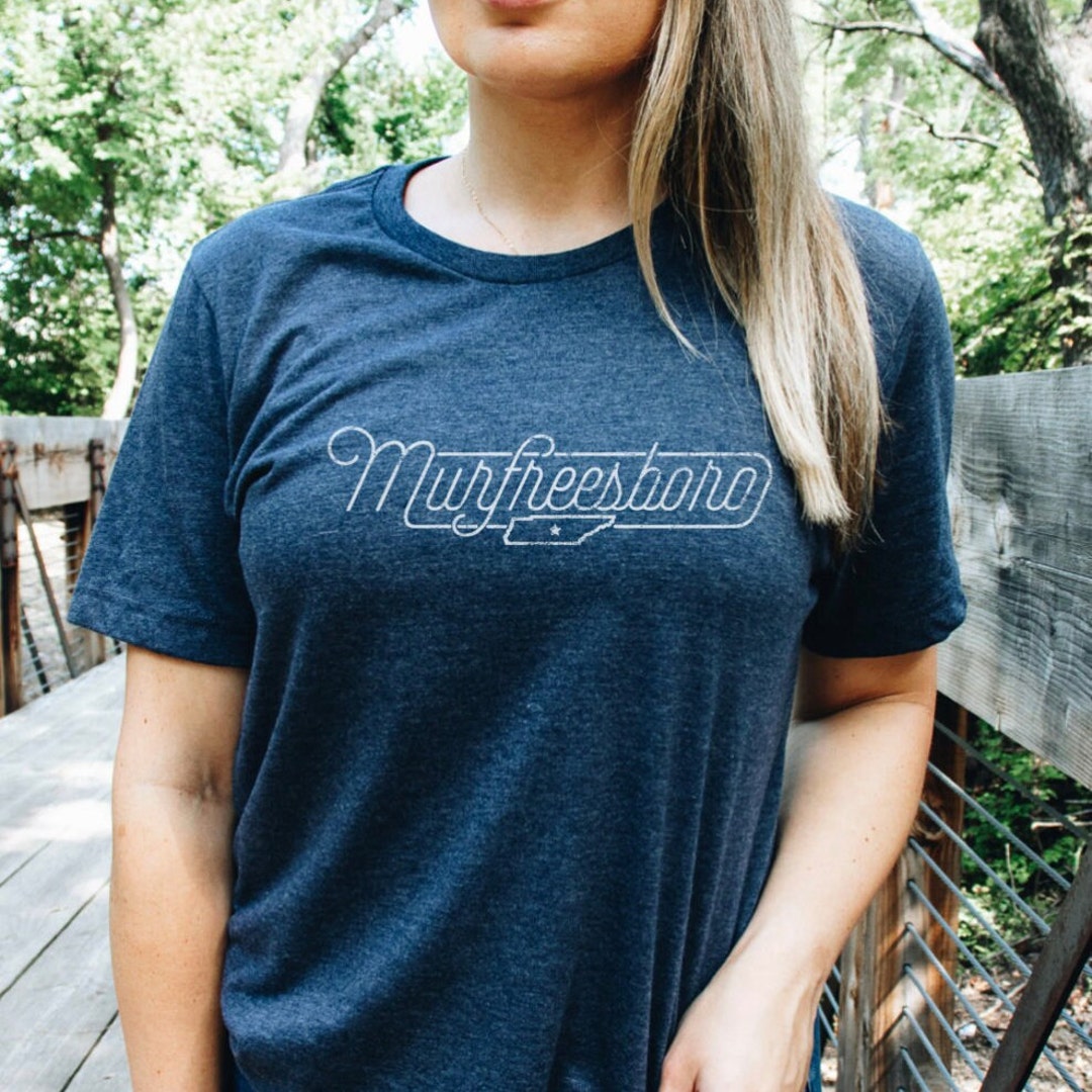 Murfreesboro Tennessee Shirt for Murfreesboro TN Resident Tee Gift for ...