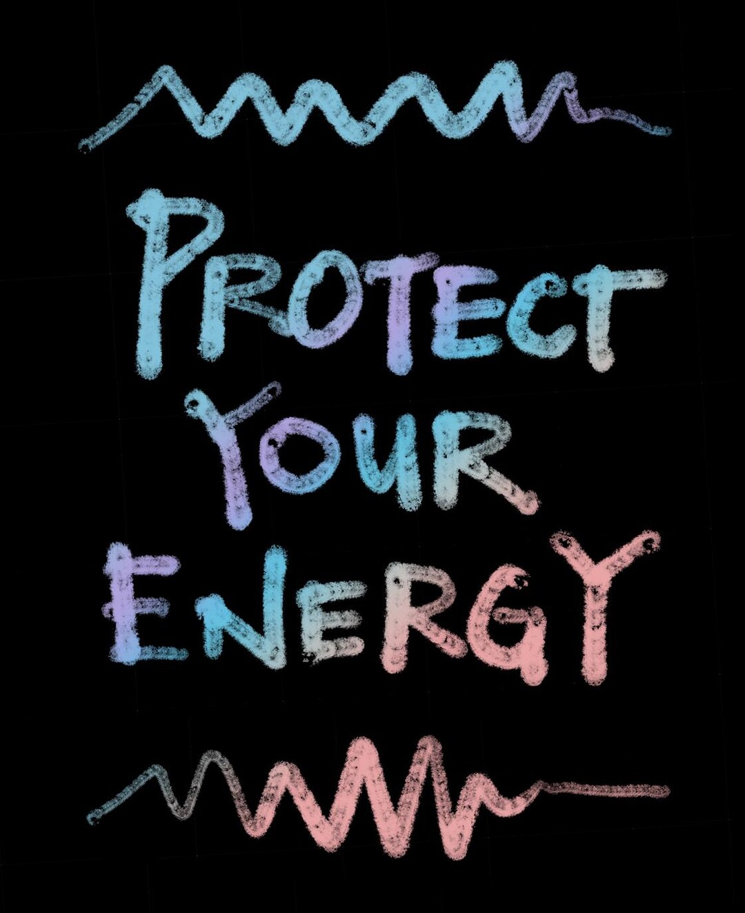 Protect Your Energy Sticker - Etsy