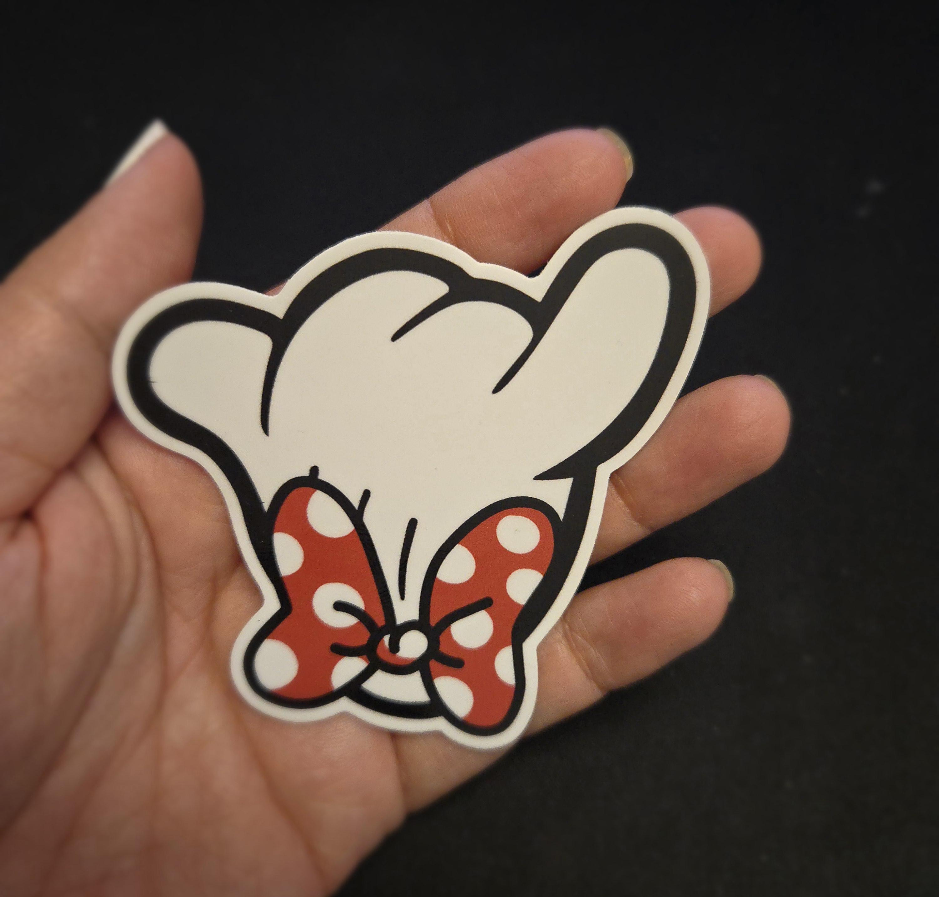 Minnie Mouse Shaka Aloha Sticker - Etsy