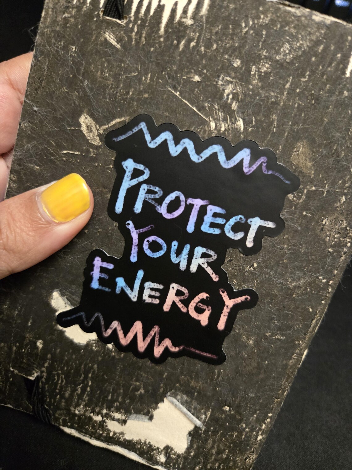 Protect Your Energy Sticker - Etsy
