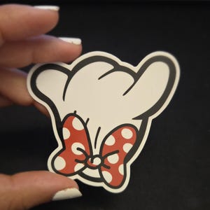 Minnie Mouse Shaka Aloha Sticker - Etsy
