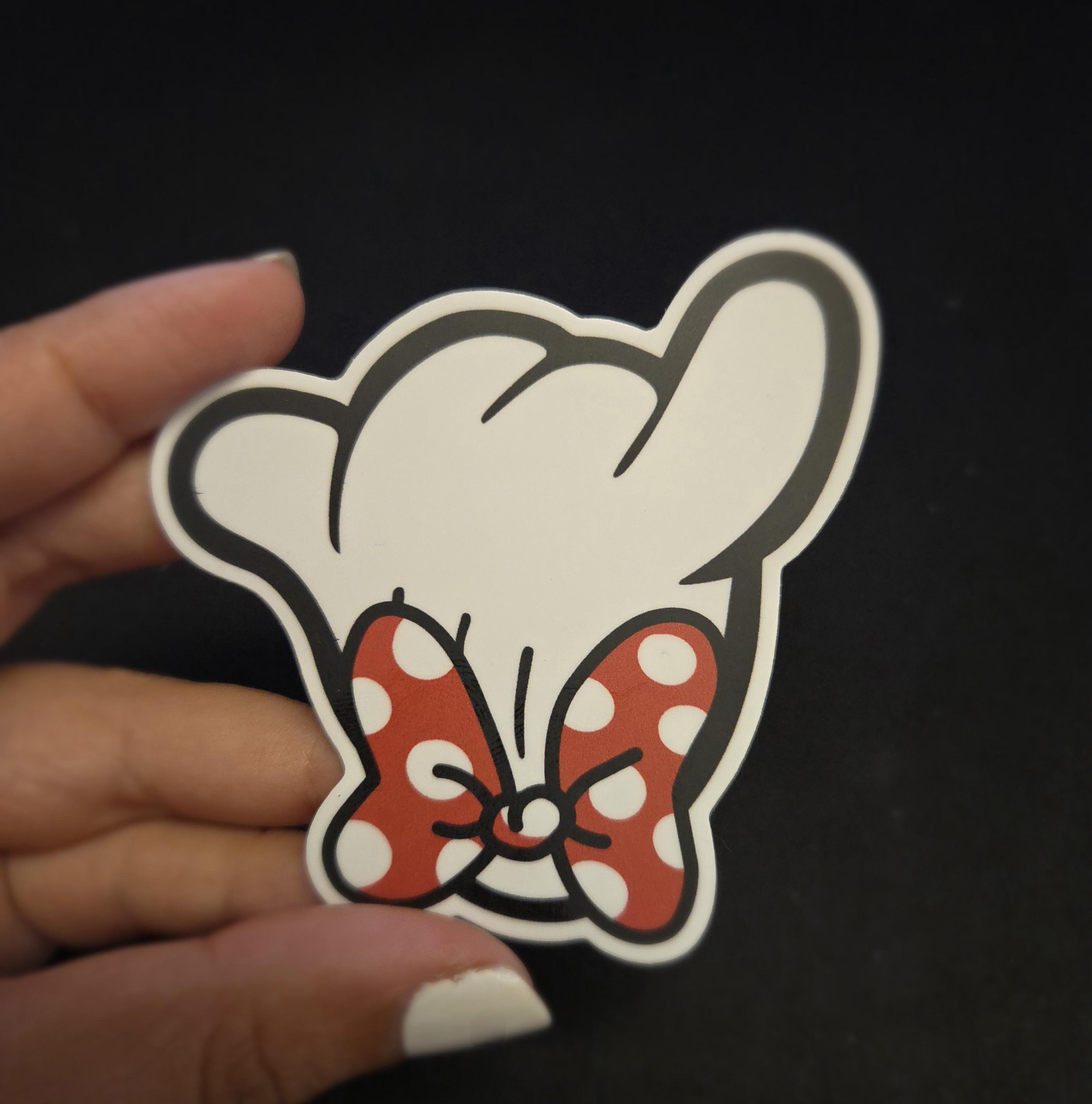 Minnie Mouse Shaka Aloha Sticker - Etsy